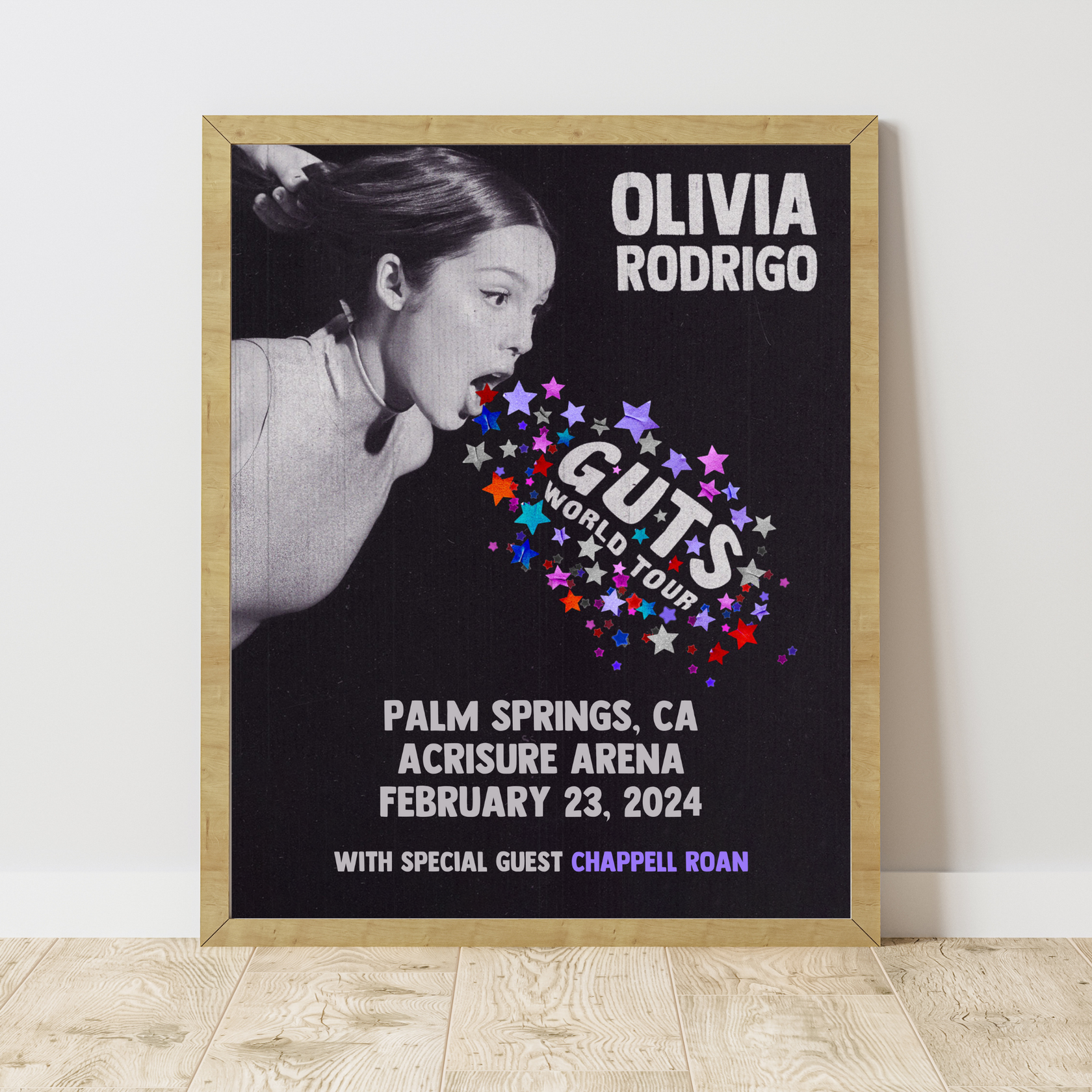 Custom Guts Tour Poster - Olivia Rodrigo – Big Blue Screen Studio