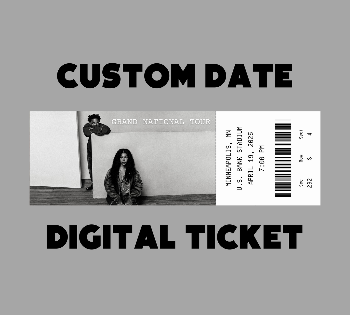 Grand National Tour Ticket – Big Blue Screen Studio
